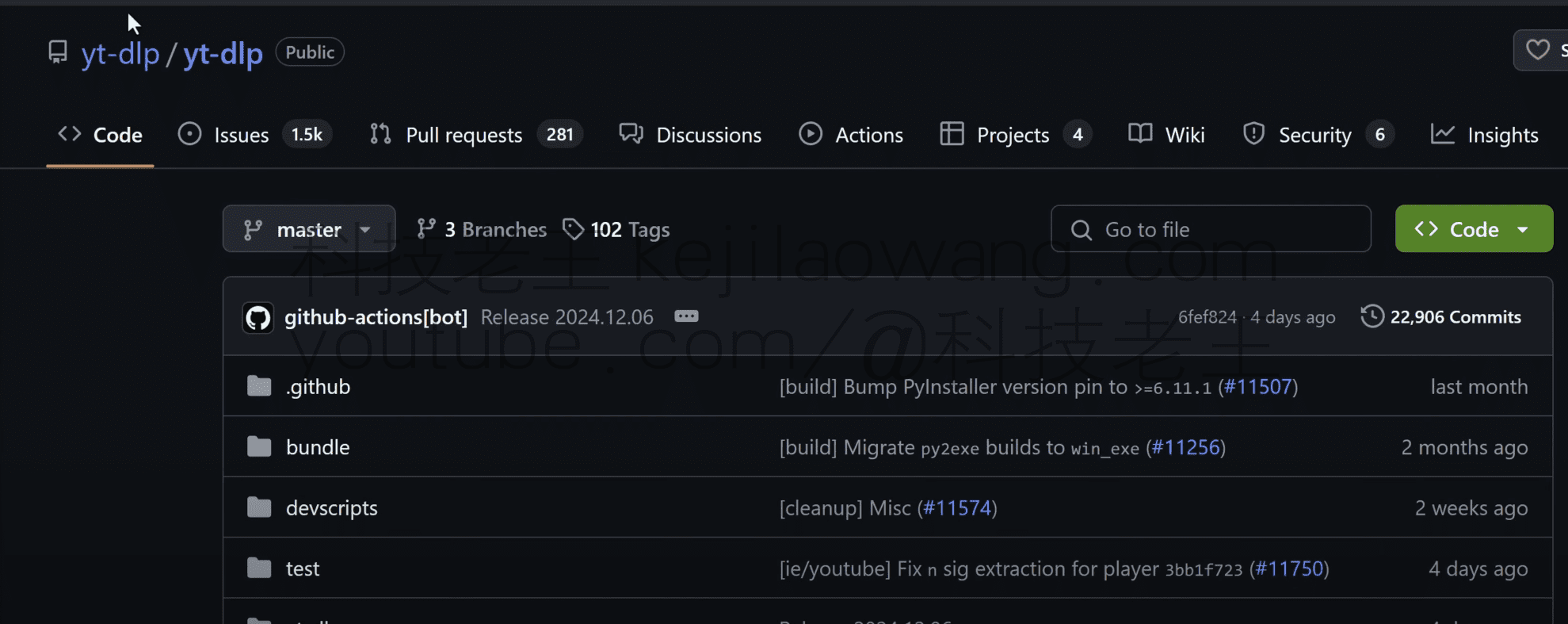 yt-dlp 命令行工具轻松下载各大平台视频 - 科技老王